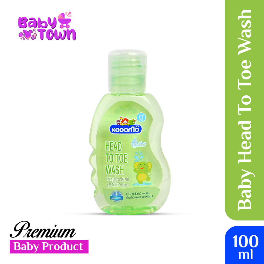 Kodomo Baby Head To Toe Wash 100ml - Baby Town