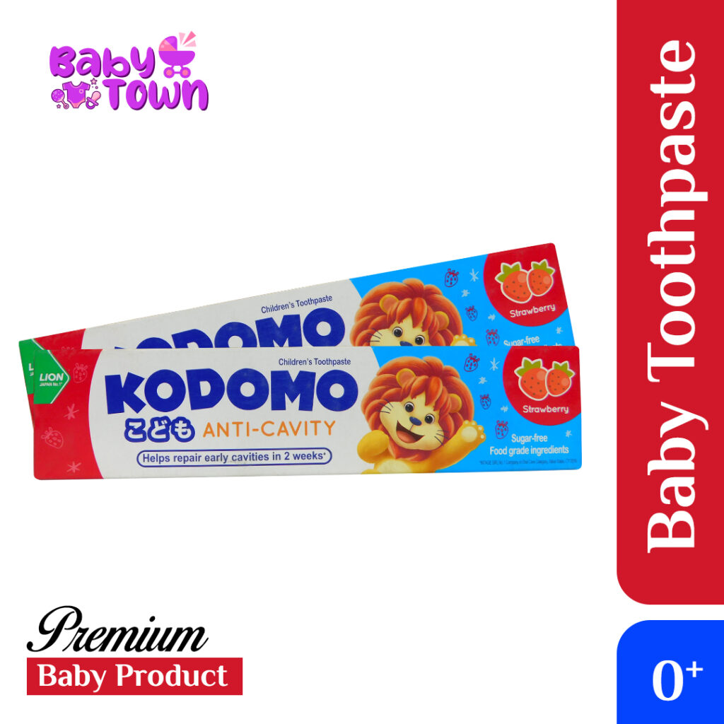 Kodomo Baby Toothpaste Ati- Cavity - Baby Town